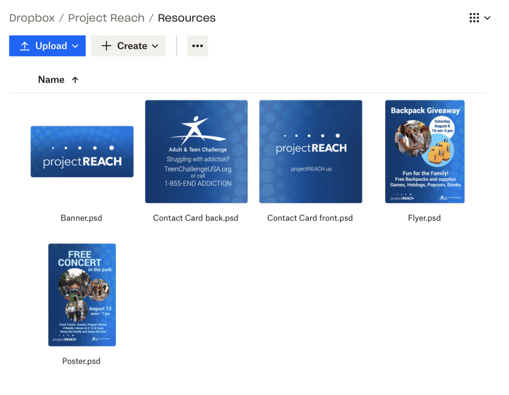 Resources – Project Reach